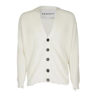 Amaranto Amar&aacute;nto, Homme, Pulls, Blanc, Taille: M Cardigans
