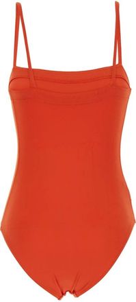 Eres Eres, Femme, Maillots de bain, Orange, Taille: 38 FR Maillot de bain une pi&egrave;ce Aquarelle