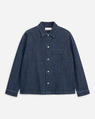Arket Denim Overshirt -Blau