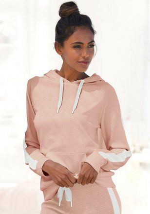 Bench Kapuzensweatshirt mit Seitenstreifen und Kängurutasche, Loungewear