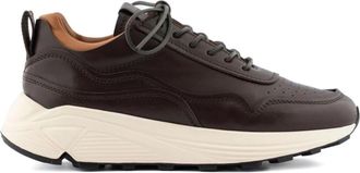 Buttero Schn&uuml;rsneaker mit klobiger Sohle - - Shoes - Herren - Braun - 40 EU