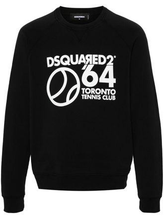 Dsquared2 Toronto Tennis Club Sweatshirt - Schwarz