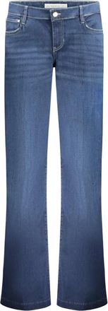 Guess Femme, Jeans, Bleu, Taille: W26 L34 Pantalon Palazzo Bleu avec Logo