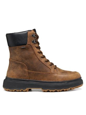 Geox Schn&uuml;rschuhe D Lamidie + Grip Abx D66XMA 000CL C6021 Dunkelbraun