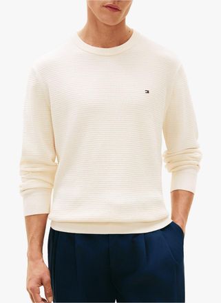 Tommy Hilfiger Pull c&ocirc;tel&eacute; en coton