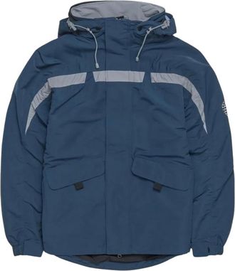 Nike Homme, Vestes, Bleu, Taille: L Logo Motif Hooded Zip-Up SweaT-shirt