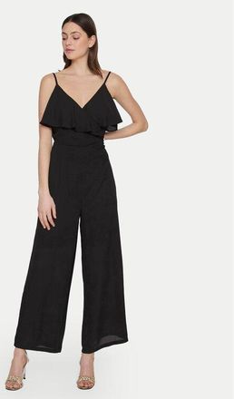 Vila Jumpsuit Elke 14093630 Schwarz Regular Fit