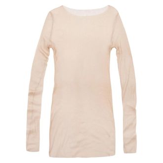 Cortana T de Tul Top - - Tops - Damen - Beige - L