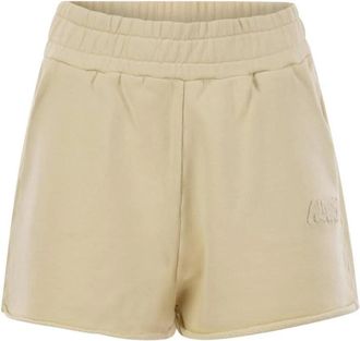 Autry Femme, Shorts, Beige, Taille: 38 FR Short Athl&eacute;tique D&eacute;contract&eacute;