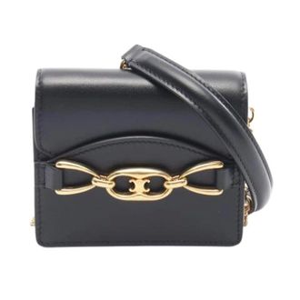 Celine Sac bandouli&egrave;re mini vintage Pre-owned - Femme - Pre-owned - Noir - Taille: ONE Size