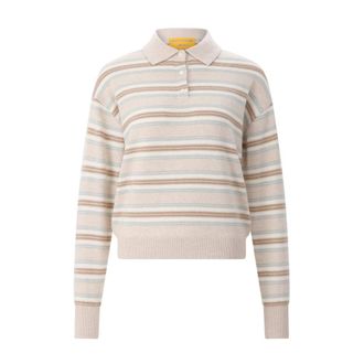 Guest In Residence Collegiate Pullover - - Knitwear - Damen - Beige - M