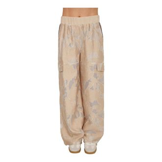 Liu Jo Wide Hosen - - Trousers - Damen - Beige - S