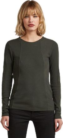 G-Star A line Slim Rib r t ls wmn