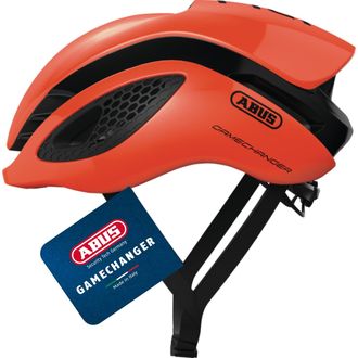 ABUS Unisex, Fahrradhelm, Orange (Shrimp Orange), S (51-55 cm)