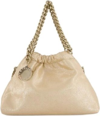 Stella McCartney Femme, Sacs, Beige, Taille: ONE Size Falabella Mini Sac Bandouli&egrave;re &agrave; Cordon
