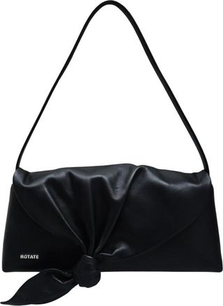 Rotate Rotate Birger Christensen, Femme, Sacs, Noir, Taille: ONE Size Sac &agrave; bandouli&egrave;re en cuir &agrave;