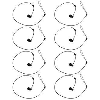 Hemobllo 8 St&uuml;ck Elastische Stiftschlaufen aus Silikon 43cm Verlustrisiko Reduzierung Touchpen Befestigung f&uuml;r B&uuml;ro und Studium