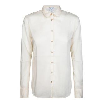 Forte_Forte Camicia Regular Voile Cotone Seta - - Blouses & Shirts - Damen - Wei&szlig; - S