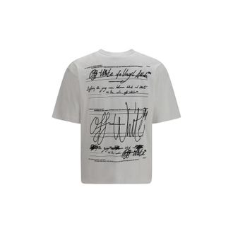 Off-white Stroke Skate T-shirt - White