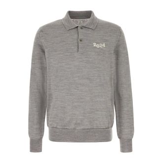 Comme Des Gar&ccedil;ons Woll-Polohemd - - Tops - Herren - Grau - S