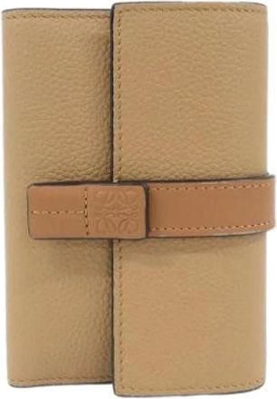 Loewe unisex, Pre-owned, Beige, Taille: ONE Size Pre-owned Wallet (bi-fold)