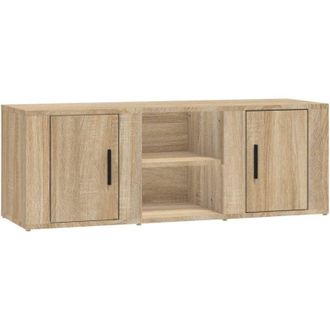 vidaXL Vidaxl - TV-Schrank Sonoma-Eiche 100x31,5x35 cm Holzwerkstoff