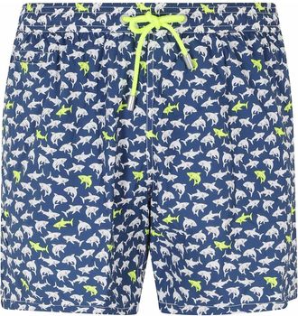 MC2 Saint Barth Homme, Maillots de bain, Bleu, Taille: S Lighting Micro Stretch Swimshort