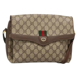 Gucci Pre-owned Cuir sacs-gucci - Femme - Pre-owned - Beige - Taille: ONE Size
