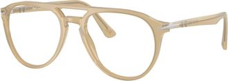 Persol unisex, Accessoires, Beige, Taille: 52 MM Optical Frame