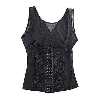 Generic Corsets en acier pour femme - Contr&ocirc;le du ventre - Ceinture dentra&icirc;nement - Haut amincissant - Corsets sous la poitrine - Entra&icirc;nement de la taille - 