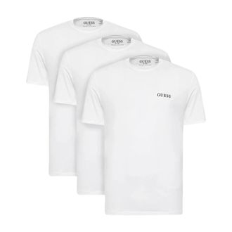 Guess Logo T-Shirt - - Tops - Herren - Wei&szlig; - 2XL
