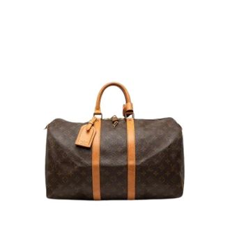 Louis Vuitton Pre-owned Keepall 45 - Femme - Pre-owned - Brun - Taille: ONE Size