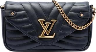 Louis Vuitton Pre-owned New Wave Chain Pochette - Femme - Pre-owned - Noir - Taille: ONE Size