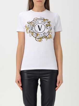 Versace Jeans Couture T-Shirt VERSACE JEANS COUTURE Femme couleur Blanc
