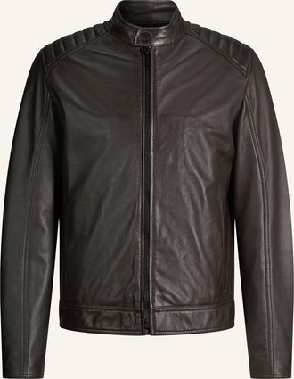 Strellson Lederjacke braun