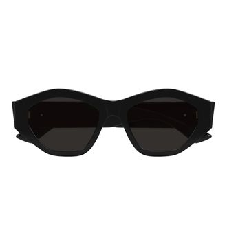 Bottega Veneta unisex, Accessoires, Noir, Taille: 53 MM Oversize Lunettes de soleil
