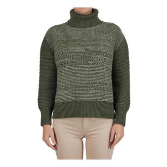 Kiton Kaschmir-Rollkragenpullover - - Knitwear - Damen - Gr&uuml;n - S