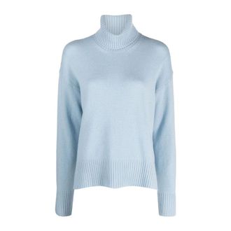 Roberto Collina Damen, Strickwaren, Blau, MGr&ouml;&szlig;e