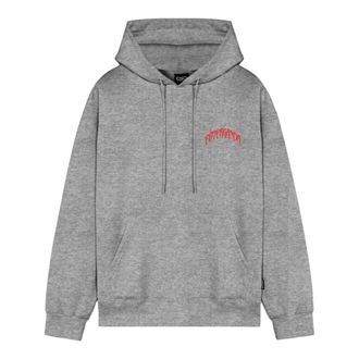 PROPAGANDA Homme, Sweatshirts et sweats &agrave; capuche, Gris, Taille: XL Felpa cappuccio in Cotone