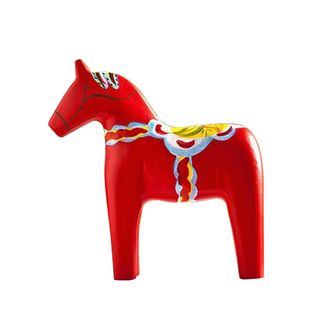 Pretyzoom Holz Pferde Deko Figur Handgeschnitzt Rotes Holz Pferd F&uuml;r Tischdekoration Umweltfreundlich Gedrechselt Geschenkidee F&uuml;r Wohnzimmer Und Hochzeit Wohnz