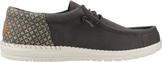Hey Dude Homme, Chaussures, Gris, Taille: 42 EU Chaussures &agrave; lacets &agrave; motif bloc