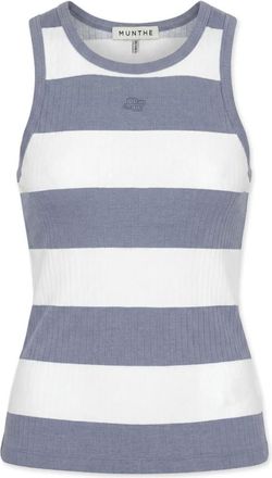 Munthe Femme, Tops, Bleu, Taille: 38 FR Tezza Top