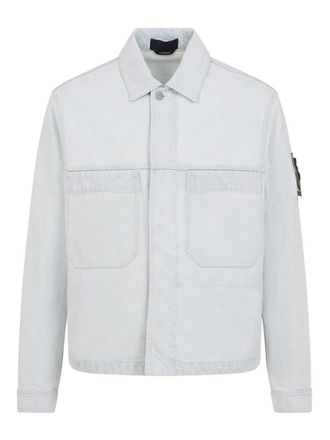 Stone Island Casualjacke - Hellgrau
