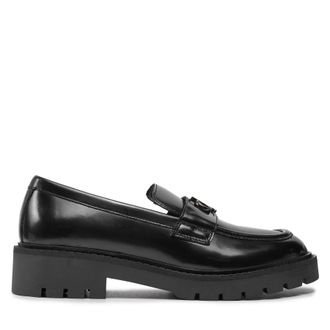 Calvin Klein Jeans Slipper Calvin Klein Jeans Combat Loafer Mg Mtl YW0YW01503 Schwarz
