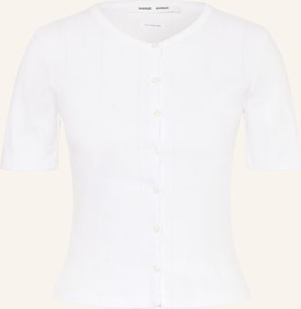 Sams&oslash;e & Sams&oslash;e Sams&oslash;e Sams&oslash;e Strickjacke Sajuni weiss