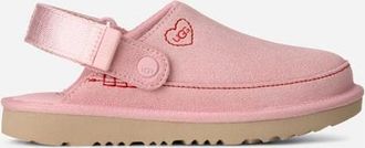 UGG Goldenstar Love Clog 26 f&uuml;r Kinder in Rosetta, Gr&ouml;&szlig;e Wildleder