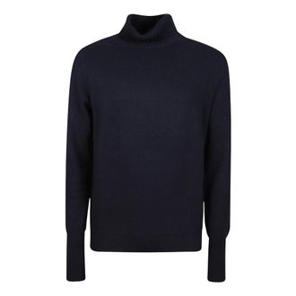Ballantyne Homme, Pulls, Bleu, Taille: XL Pull &agrave; col roul&eacute; en maille unie