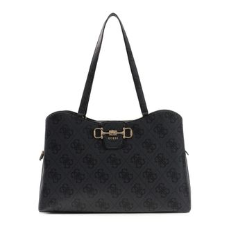 Guess Janie Logo Girlfriend Carryall - - Bags - Damen - Schwarzk - ONE SIZE