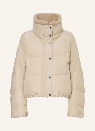 Brunello Cucinelli Brunello Cucinelli Daunenjacke Mit Abnehmbarem Kragen braun