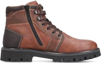Rieker Homme 30442 Bottes à Lacets, Marron, 41 EU Large